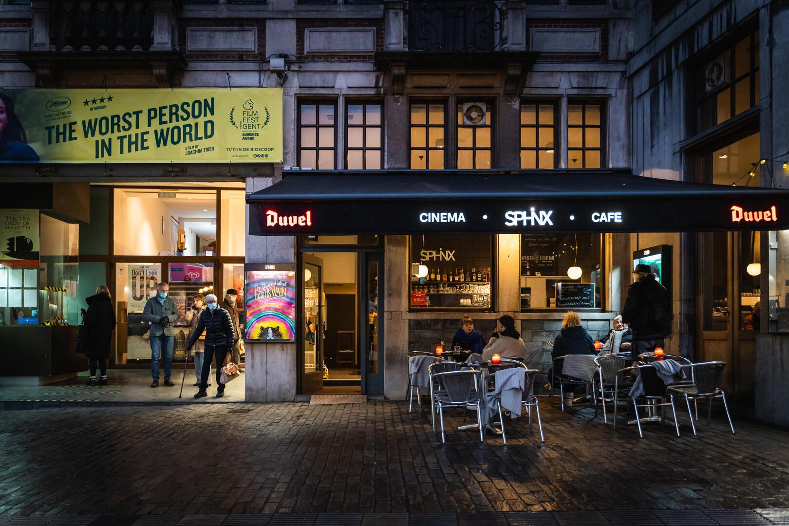 Hartelijke Plek, Sphinx café in Gent